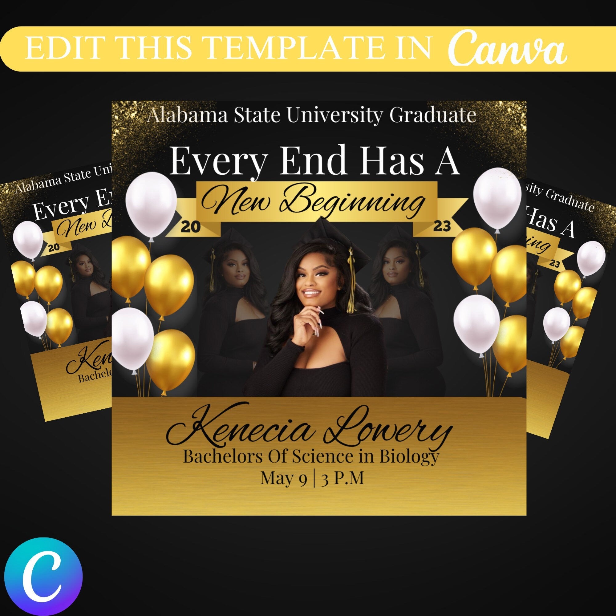 College Graduation Flyer, Graduation Template, Grad, University Grad F ...